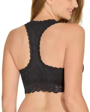 Cosabella Never Say Never Curvy Racerback Bralette - Black