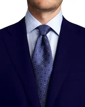 Canali Siena Classic Fit Sport Coat - Navy