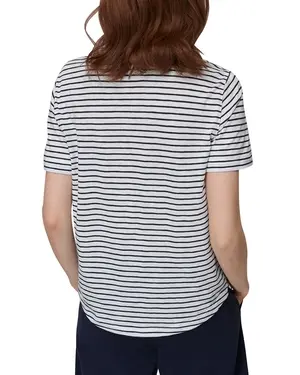 Whistles Emily Striped Tee