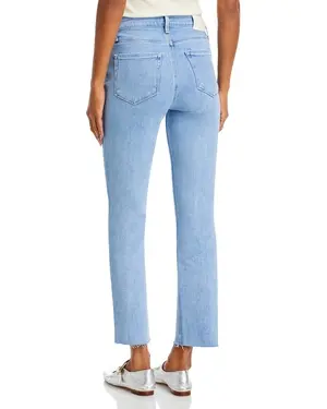 Paige Cindy High-rise Ankle Straight Jeans