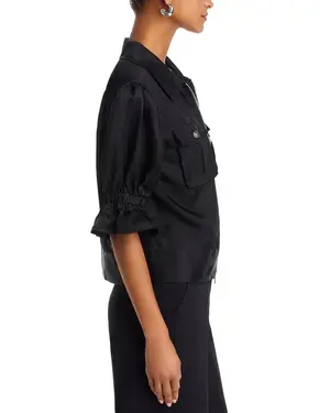 Cinq À Sept Holly Cropped Jacket - Black