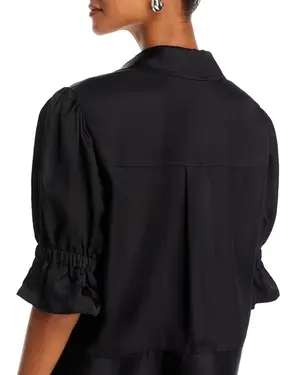 Cinq À Sept Holly Cropped Jacket - Black