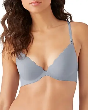 Wacoal B. Tempt'd By Wacoal B. Wow'd Push-up Bra Lilac Gray