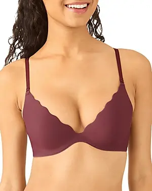 Wacoal B. Tempt'd By Wacoal B. Wow'd Push-up Bra Windsor Wine