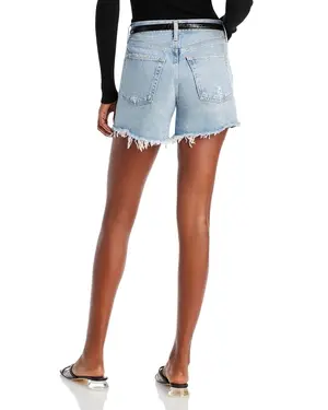 AGOLDE Parker Long Denim Shorts - Swapmeet