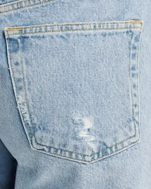 AGOLDE Parker Long Denim Shorts - Swapmeet