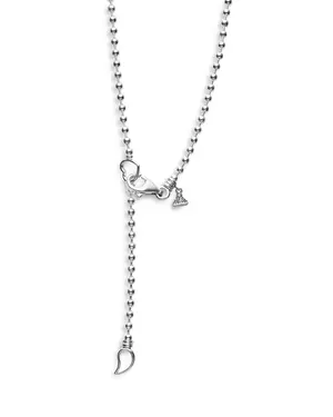 Lagos Sterling And 18k Yellow Gold Love Knot Pendant Necklace