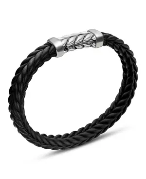 David Yurman Chevron Woven Bracelet - No Color