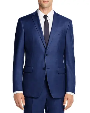 John Varvatos Basic Slim Fit Suit Jacket Blue