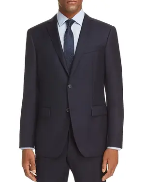 John Varvatos Basic Slim Fit Suit Jacket - Navy