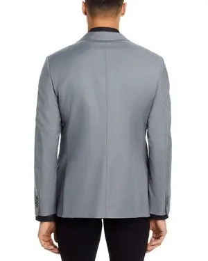 John Varvatos Basic Slim Fit Suit Jacket - Pearl Gray
