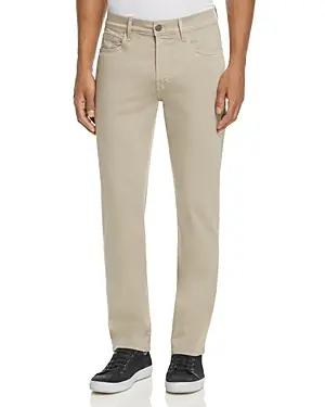 7 For All Mankind 7 For All Mankind Slimmy Luxe Sport Super Slim Fit Jeans Light Khaki
