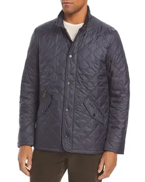 Barbour Flyweight Chelsea Quilted Jacket - Navy