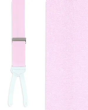 Trafalgar Formal Louisville Chambray Suspenders - Pink
