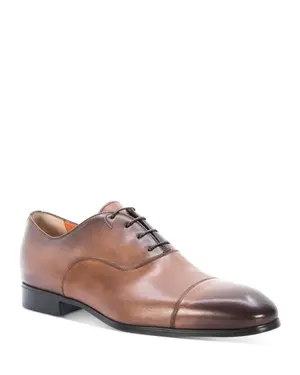 Santoni Salem Lace Up Dress Shoes