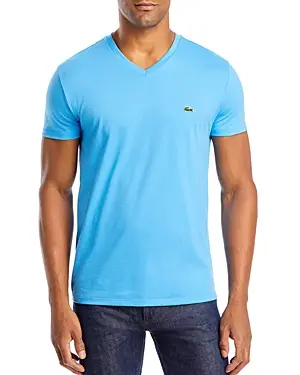 Lacoste V-neck Pima Cotton Tee Argentina