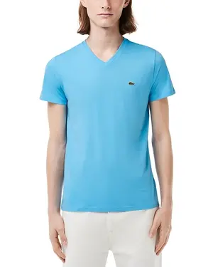 Lacoste V-neck Pima Cotton Tee Iy Bonnie