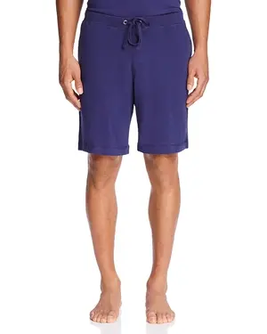 Daniel Buchler Peruvian Pima Cotton Lounge Shorts - Navy