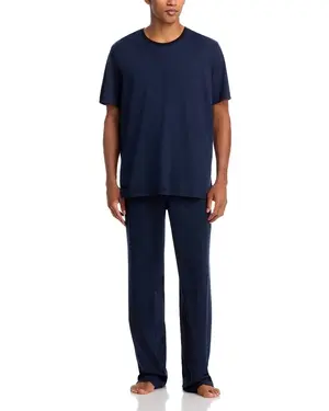 Daniel Buchler Peruvian Pima Cotton Lounge Pants - Midnight