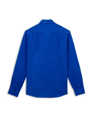 Vilebrequin Linen Solid Classic Fit Shirt - Marrakech
