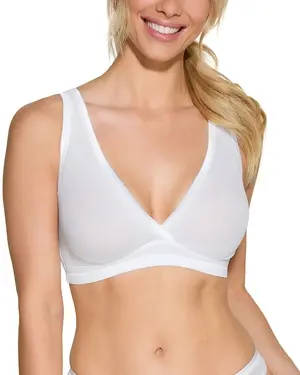 Cosabella Soire Curvy Wireless Bralette - White