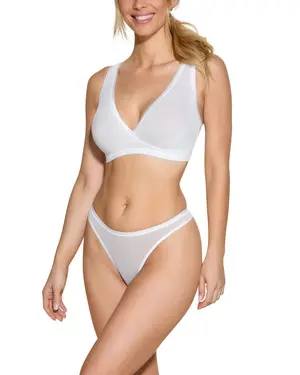 Cosabella Soire Curvy Wireless Bralette - White