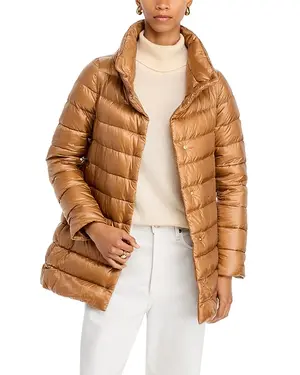Stand Collar Puffer Coats