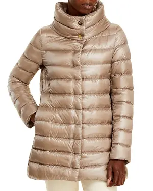 Stand Collar Puffer Coats
