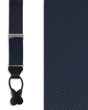 Trafalgar Hudson Solid Color Brace - Navy