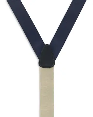 Trafalgar Hudson Solid Color Brace - Navy
