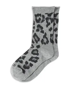Hue Hue Jean Socks Cheetah