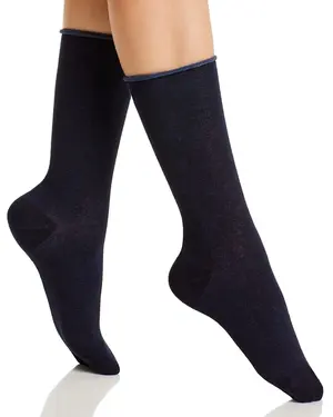 Hue Hue Jean Socks Navy