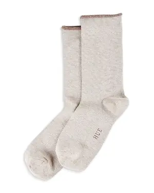 Hue Hue Jean Socks Oatmeal Heather