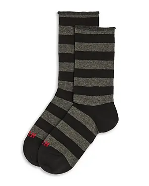 Hue Hue Jean Socks Red Stripe