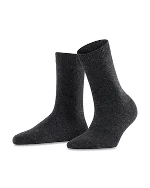 Falke Soft Merino Blend Socks Anthracite Melange