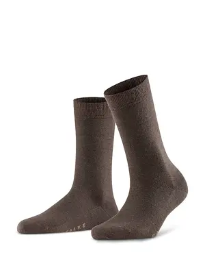 Falke Soft Merino Blend Socks - Dark Brown