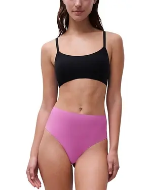 Chantelle Soft Stretch High Waist Retro Thong - Rosebud