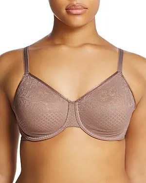 Wacoal Visual Effects Unlined Underwire Minimizer Bra Deep Taupe