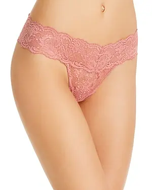 Cosabella Never Say Never Cutie Low-rise Thong Pink Terracotta