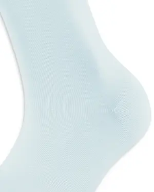 Falke Cotton Touch Crew Socks - Light Blue