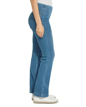 Lyssé Baby Bootcut Denim Jeans - Mid Wash