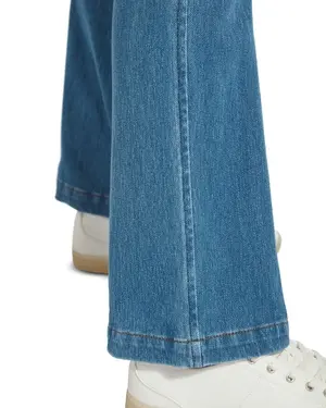 Lyssé Baby Bootcut Denim Jeans - Mid Wash