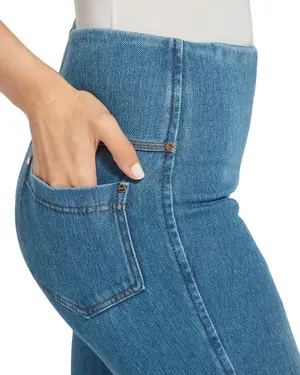 Lyssé Baby Bootcut Denim Jeans - Mid Wash