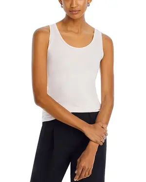 Majestic Filatures Scoop Neck Tank - Petal