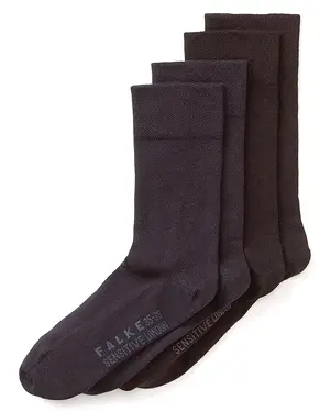 Falke Sensitive Ergonomic London Socks - Black