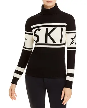 Perfect Moment Schild Ski Turtleneck Sweater - Black