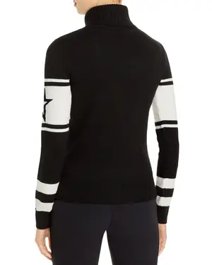 Perfect Moment Schild Ski Turtleneck Sweater - Black