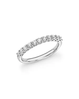 Bloomingdale'S Diamond Band In 14k Gold - White