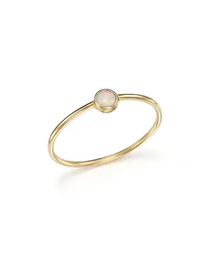 Zoe Chicco 14k Opal Ring - Gold
