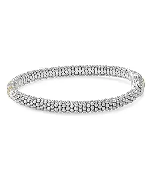 Lagos 18k Gold And Sterling Silver Diamond Lux Bracelet